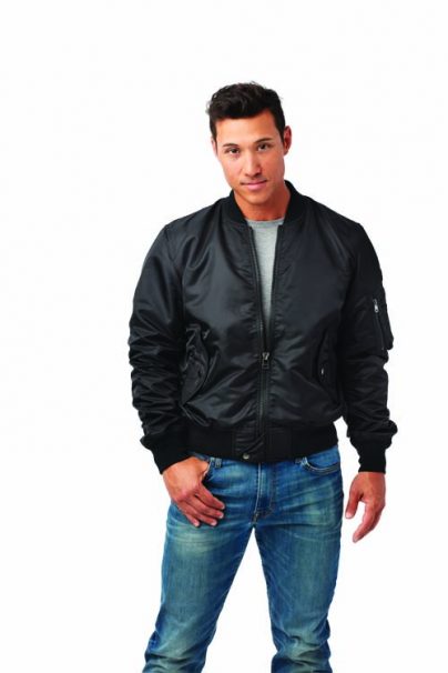 Bravo Men's Lightweight Flight Jacket - Burk's Bay